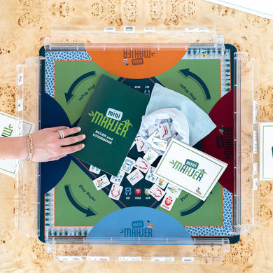 Mini Mahjer Mahjong Beginners Set, Woodlands | Fox & Willow