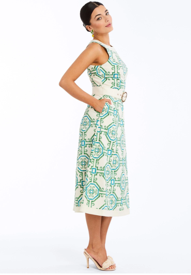 Louisa Midi Dress – Fox & Willow